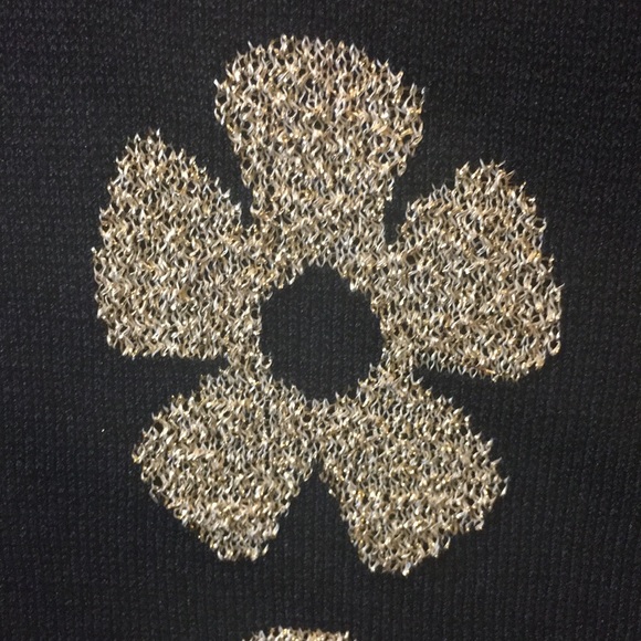 ECI | Dresses | Eci New York Black Gold Flower Dress Size S | Poshmark